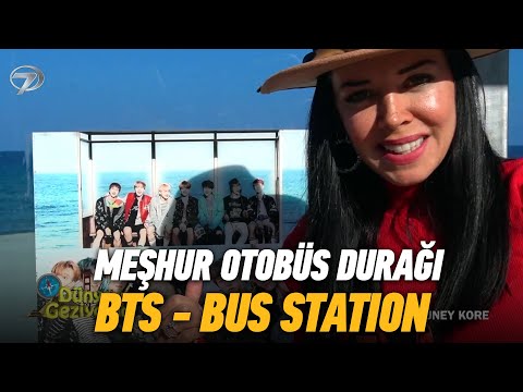 Dünyanın En Meşhur Otobüs Durağı - BTS Bus Station #bts #kpop #korea