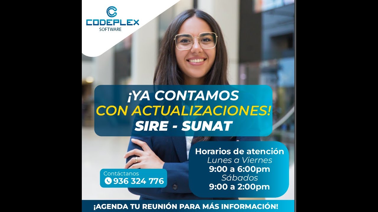 REEMPLAZAR VENTAS EN SIRE SUNAT CON CODEPLEX - YouTube