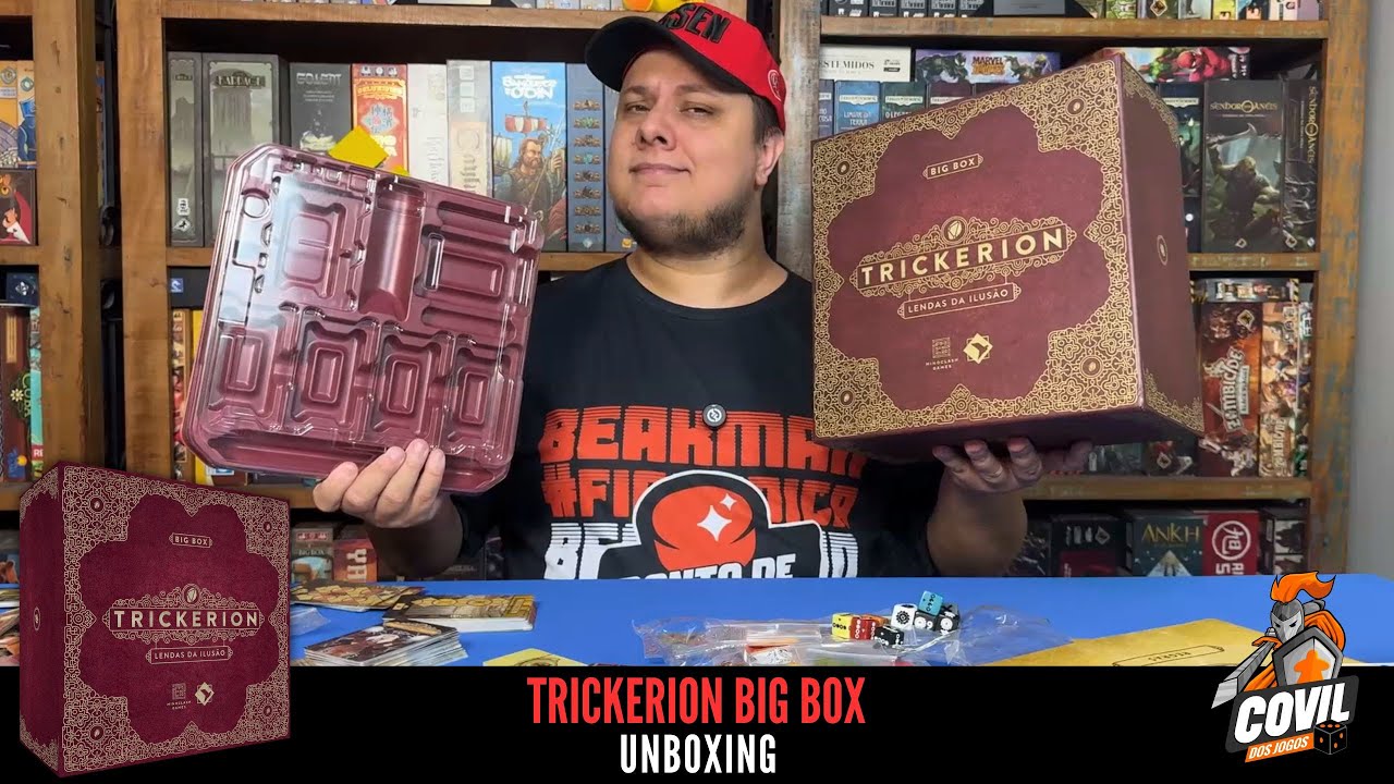 O que tem na Caixa? Unboxing Trickerion Big Box - YouTube