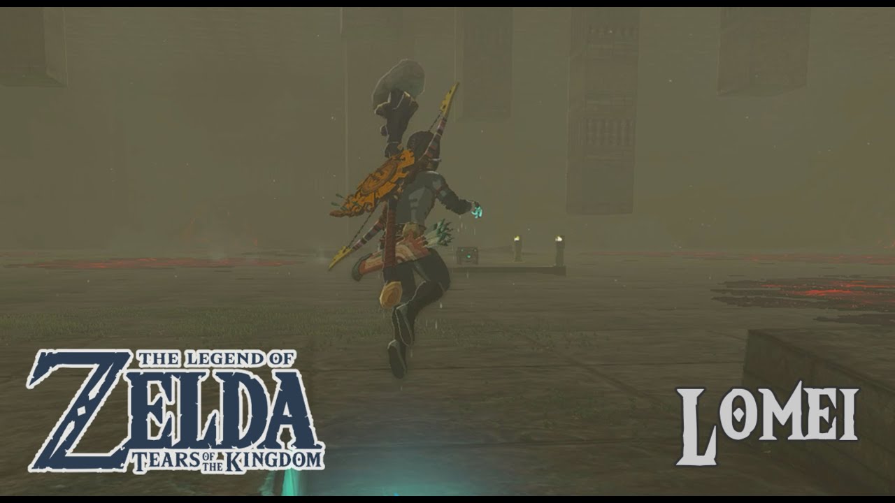 How to easily get inside the Lomei Labyrinth treasure room Zelda Tears ...