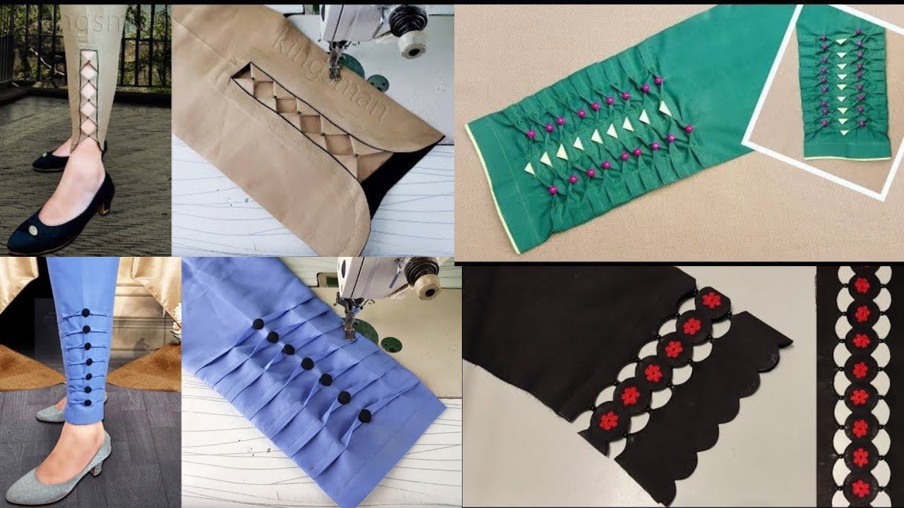 Capri and trouser design for girl 2022/latest design shalwar poncha for ...