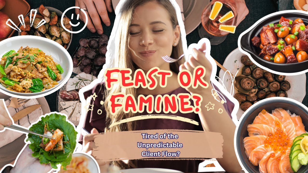 📉 Tired of the feast and famine cycle with your client flow? - YouTube