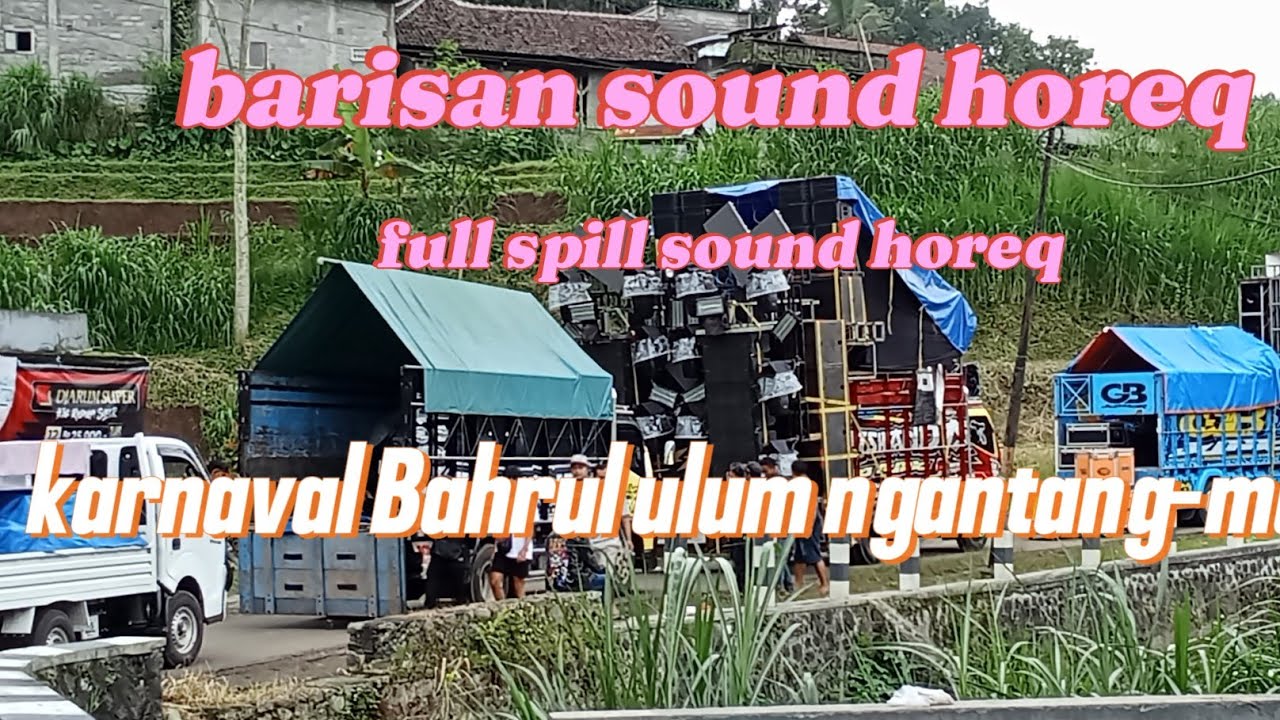 barisan sound horeq karnaval Bahrul ulum ngantang-malang 2025 - YouTube