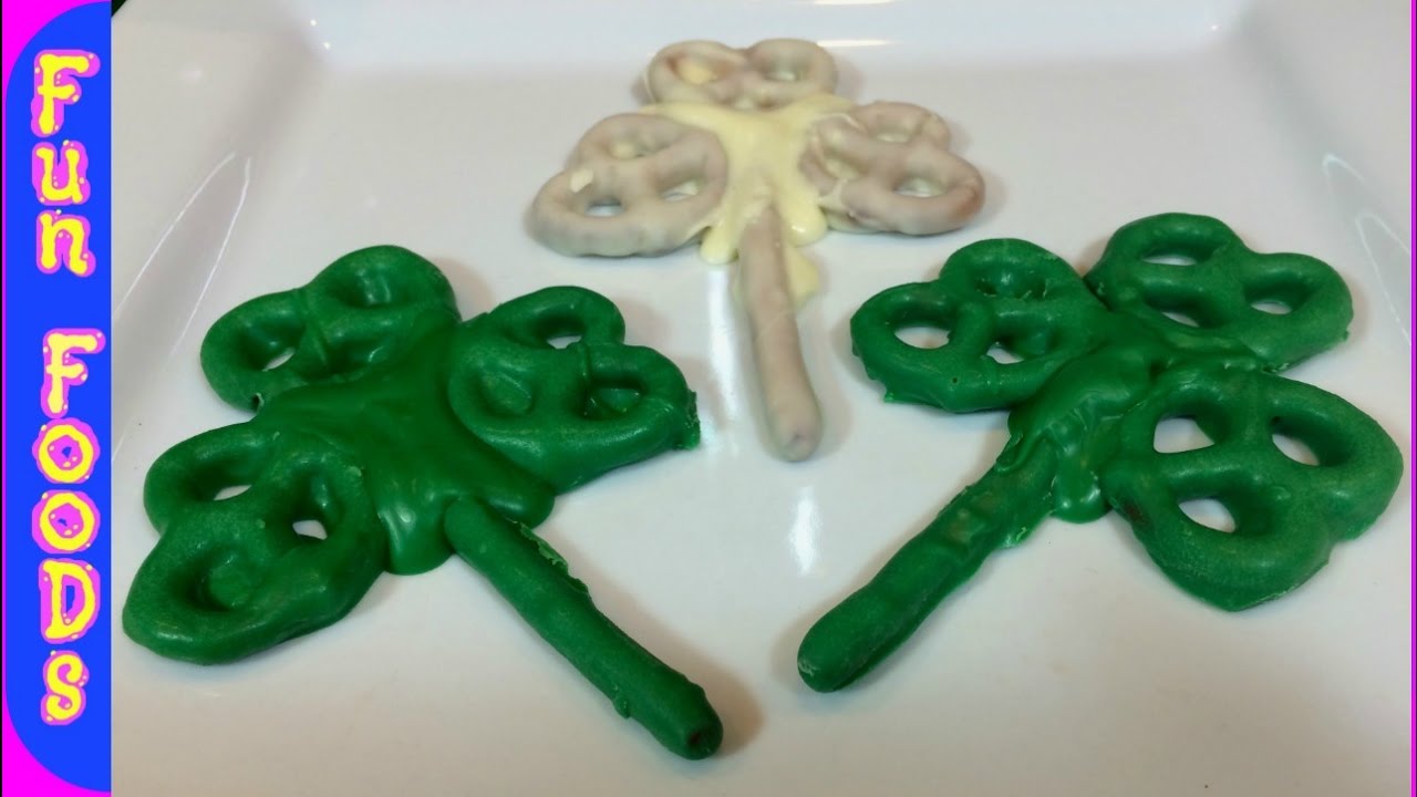 Chocolate Shamrock - St. Patrick's Day Treat - YouTube