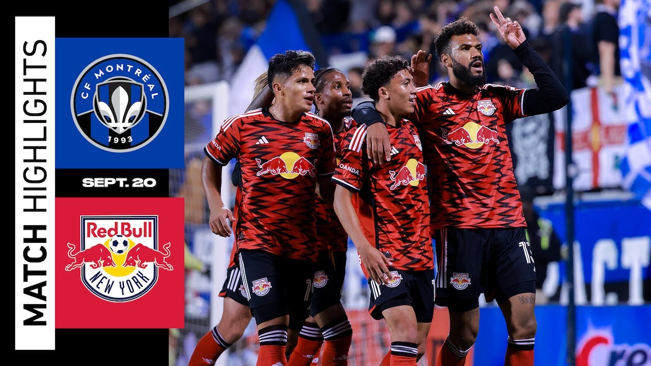 HIGHLIGHTS: CF Montréal vs. New York Red Bulls | September 20, 2025 ...