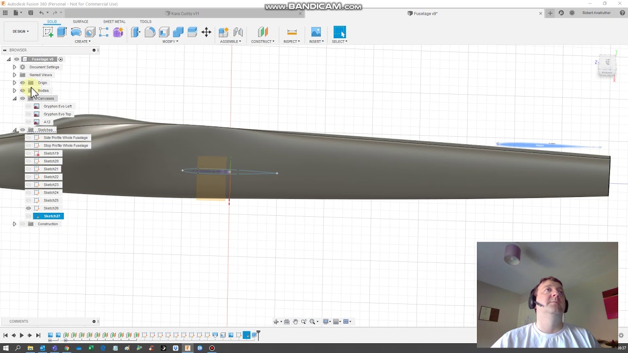 5.2 My Journey into Composite Modelling - Fusion 360 Tailplane Design ...