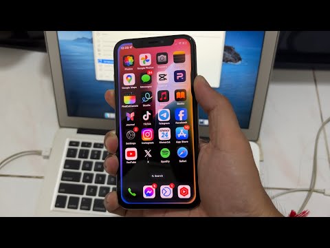 Apple intelligence ANIMATION on iPhone XS - YouTube