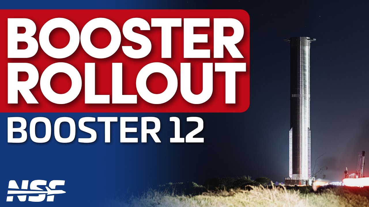 🔴 FULL REPLAY: SpaceX Rolls Booster 12 to the Launch Site (& Ship 31 ...