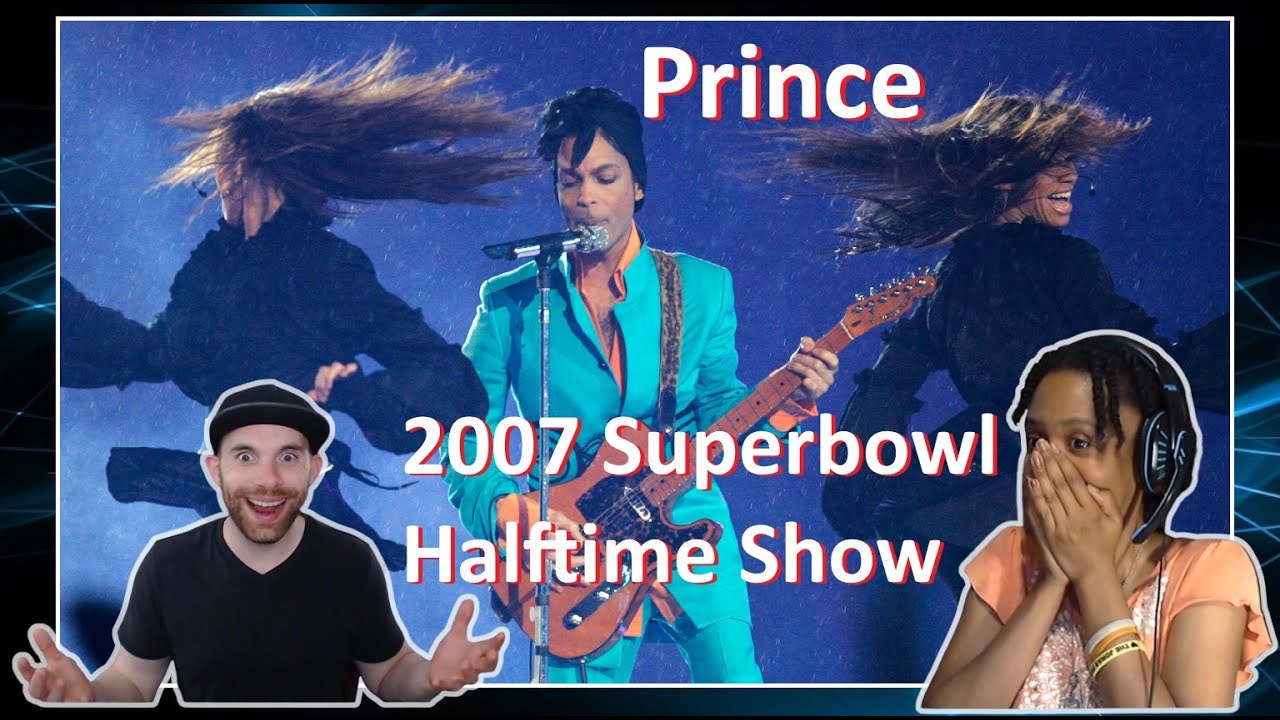 Prince | 2007 Super Bowl XLI Halftime Show Reaction - YouTube