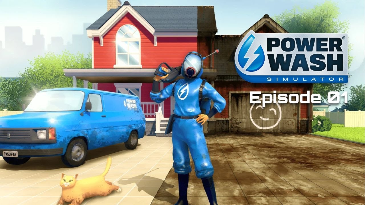 Cleaning Up the Van - PowerWash Simulator [1] - YouTube