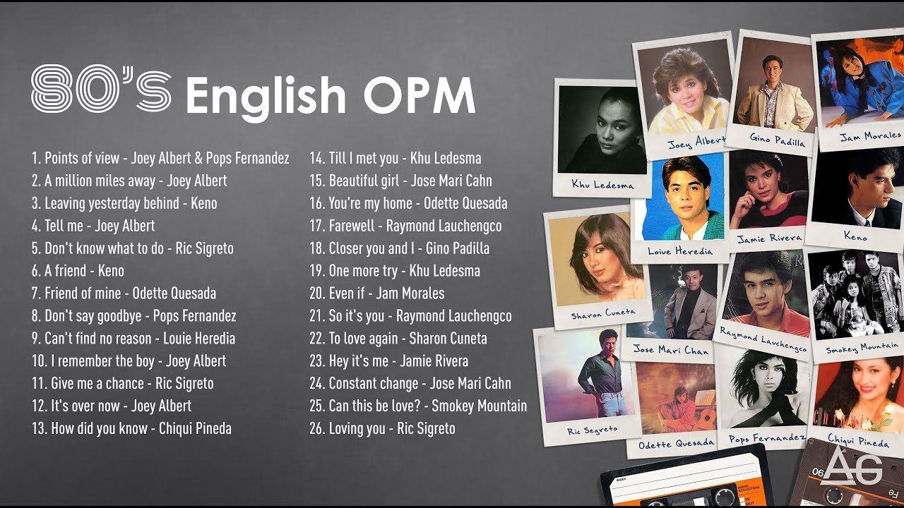 80s English OPM - YouTube
