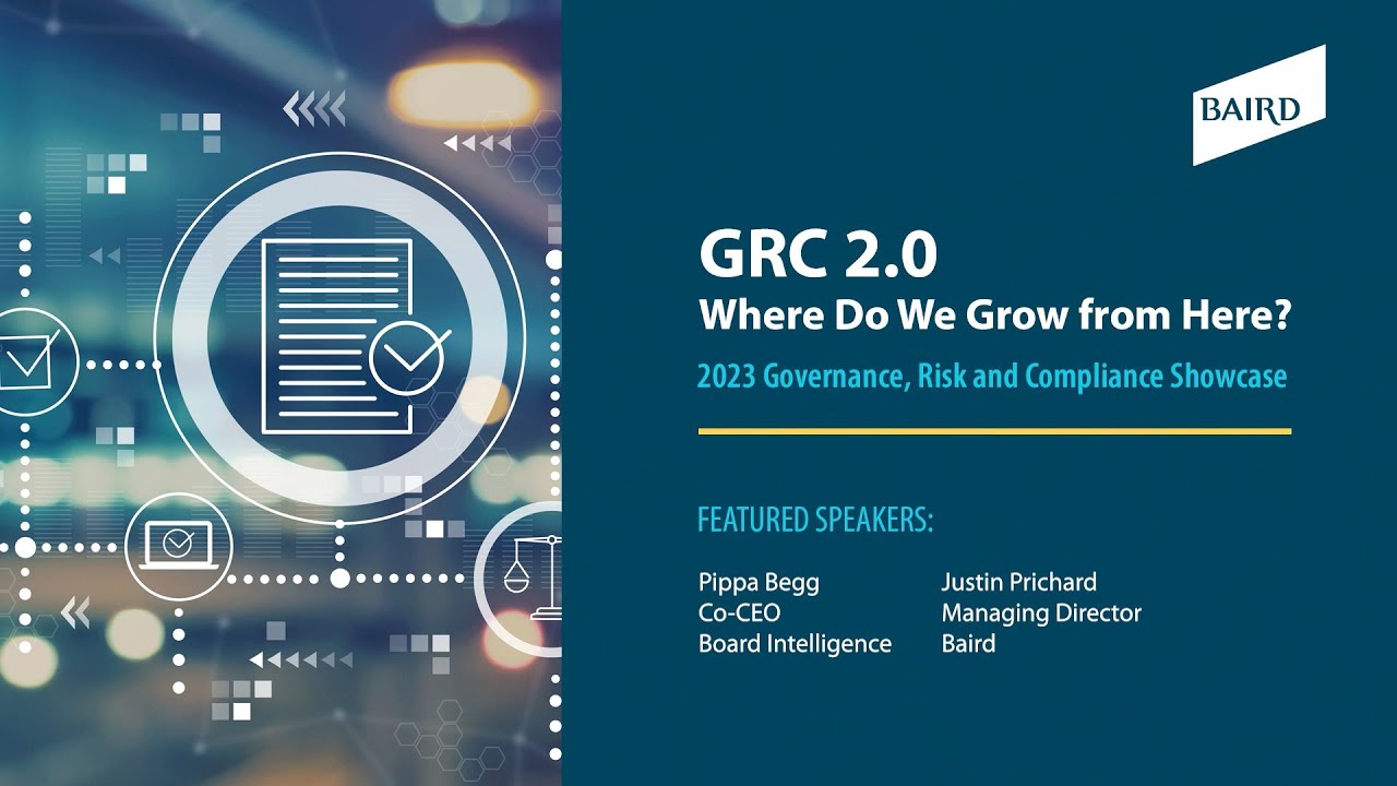 Baird’s 2023 GRC Showcase: Board Intelligence - YouTube