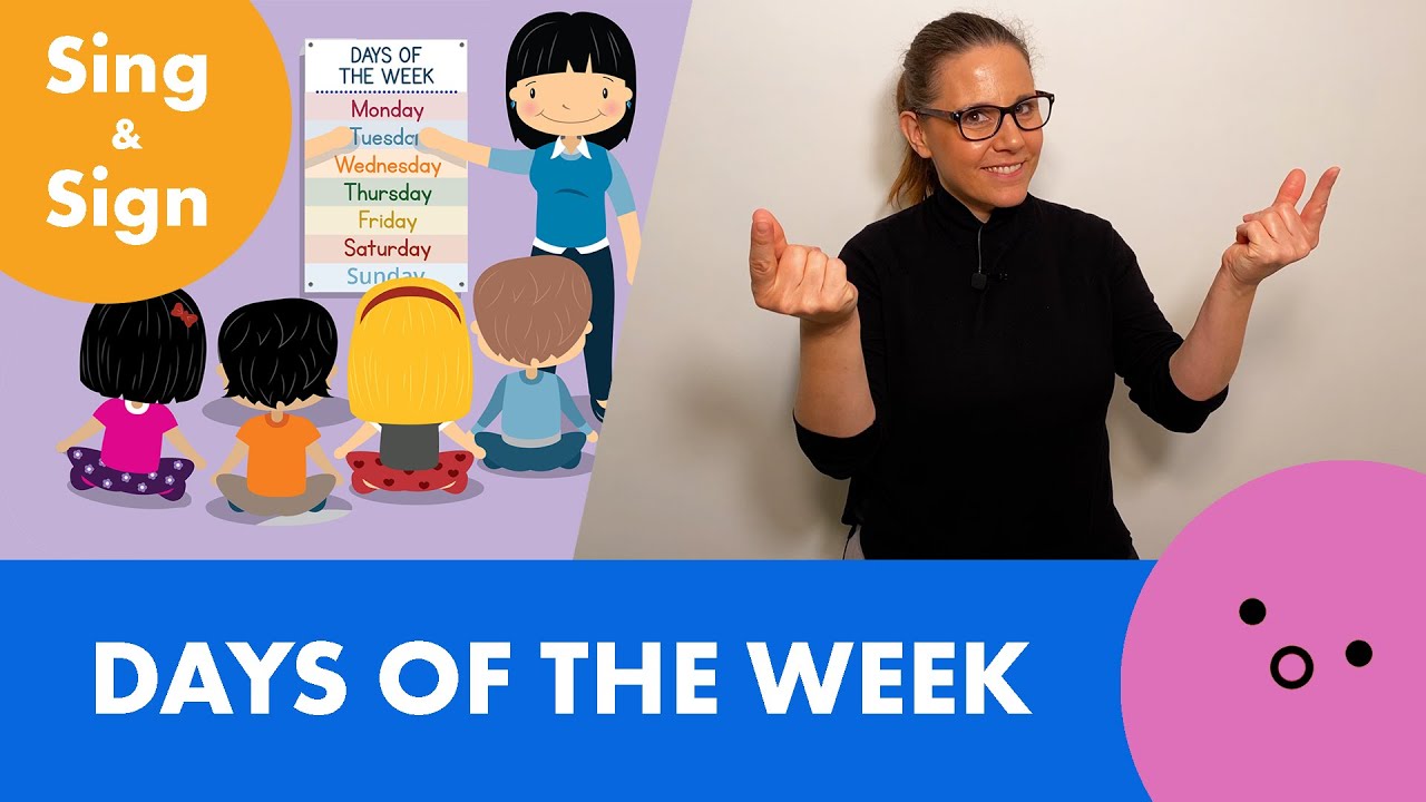 Lámh Signs For The Days Of The Week - YouTube