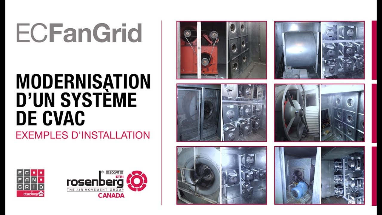ECFanGrid: Modernisation d’un système de CVAC. - YouTube