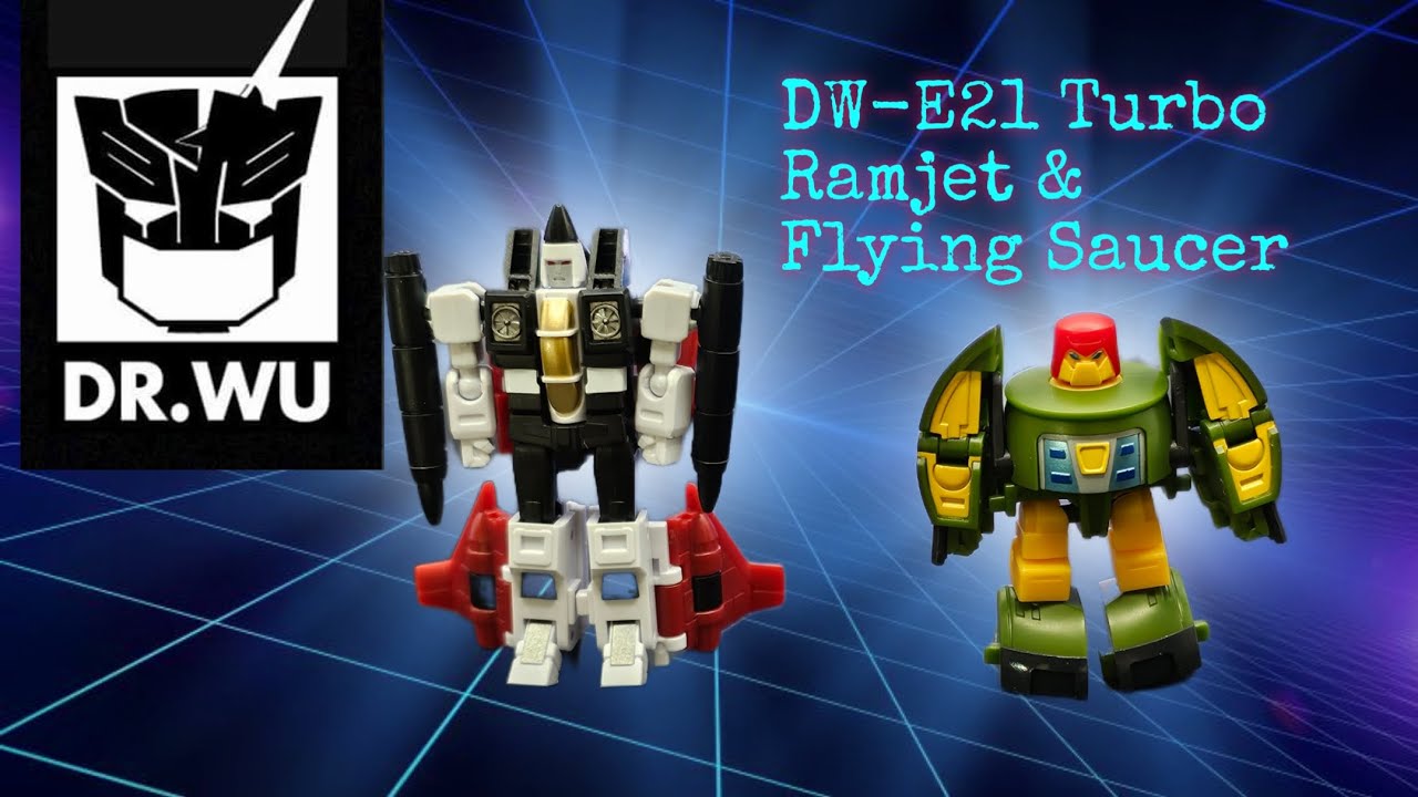 Dr. Wu DW-E21 Turbo Ramjet & Flying Saucer (3rd Party Legends Scale ...