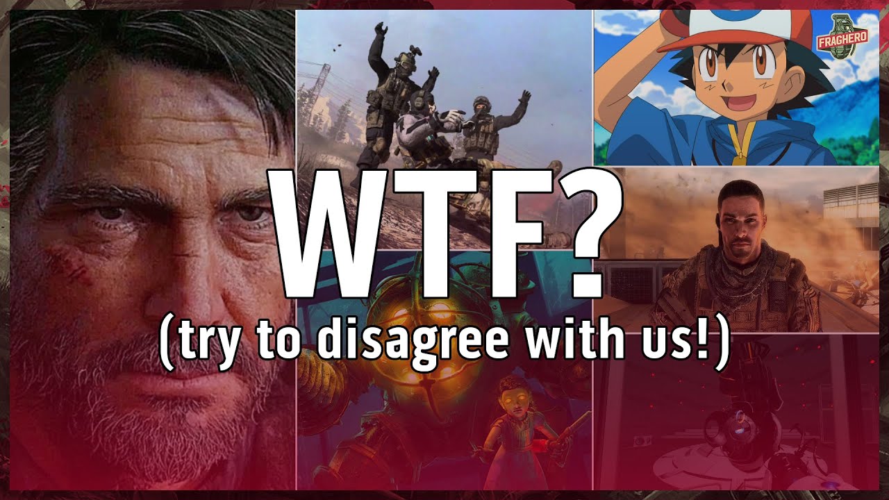 TOP 10 'WTF' GAMING MOMENTS | The 100% Accurate Guide - YouTube