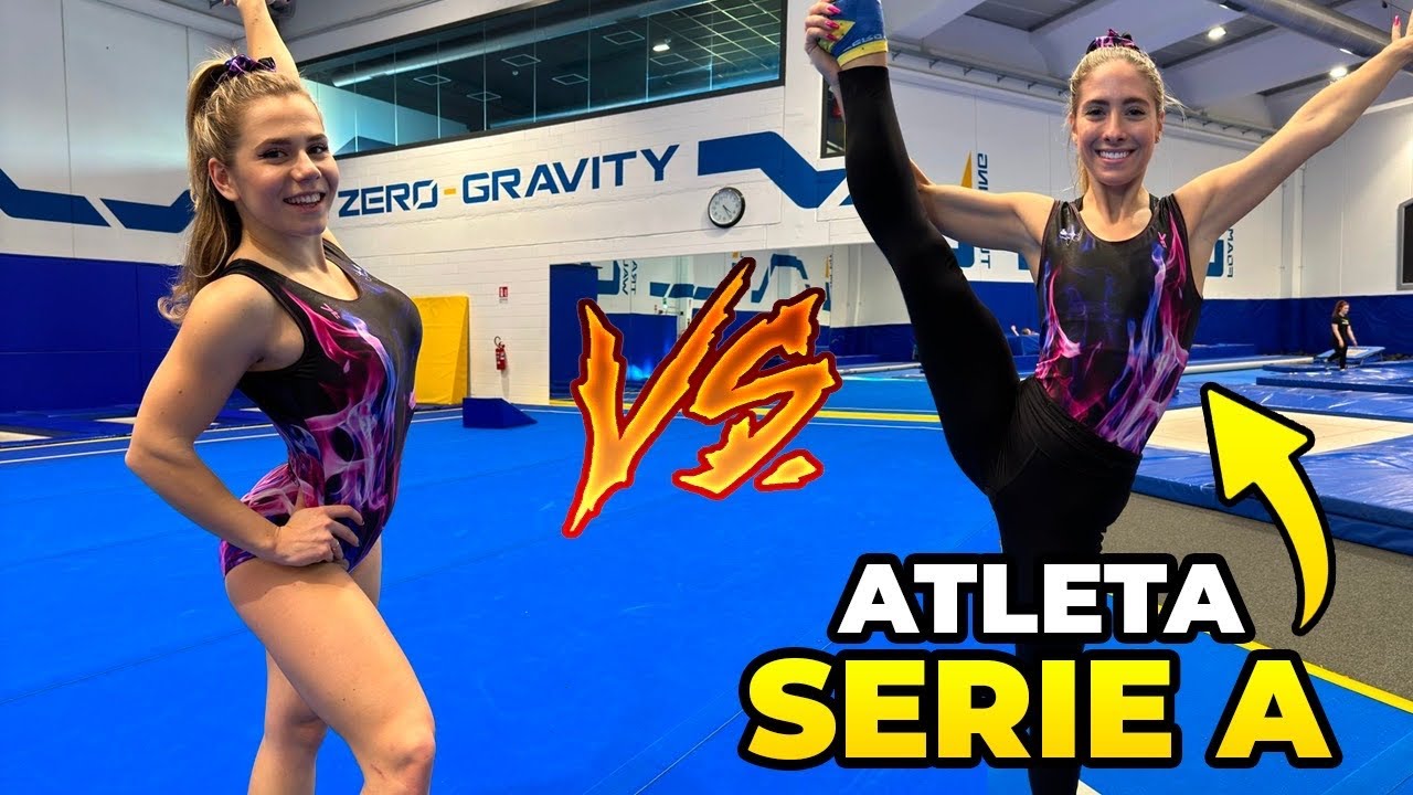 SFIDA DI GINNASTICA ARTISTICA CON SOPHIE CAMPANA - YouTube