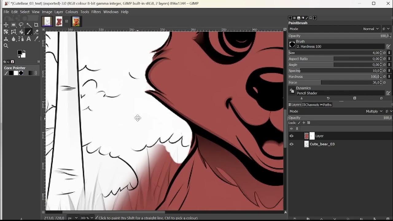 Mastering Digital Coloring with GIMP: Layers and Layer Masking Tutorial - YouTube