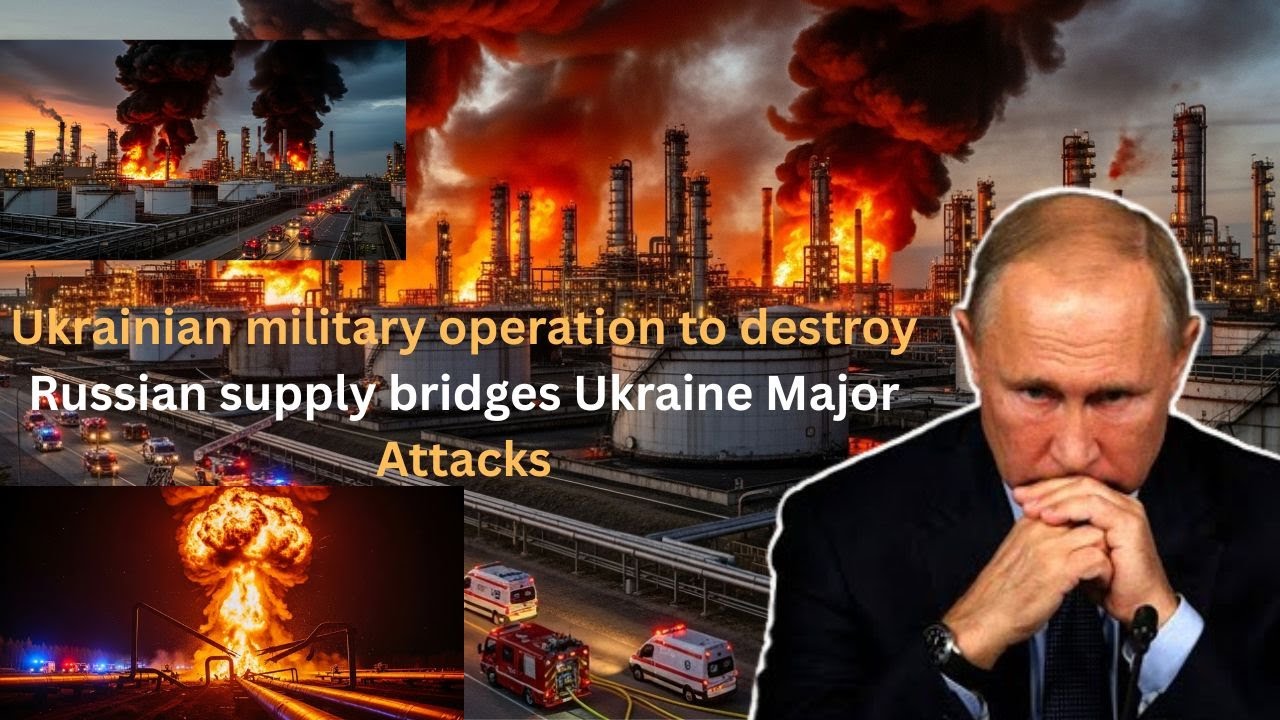 Ukrainian military operation to destroy Russian supply bridges Ukraine ...