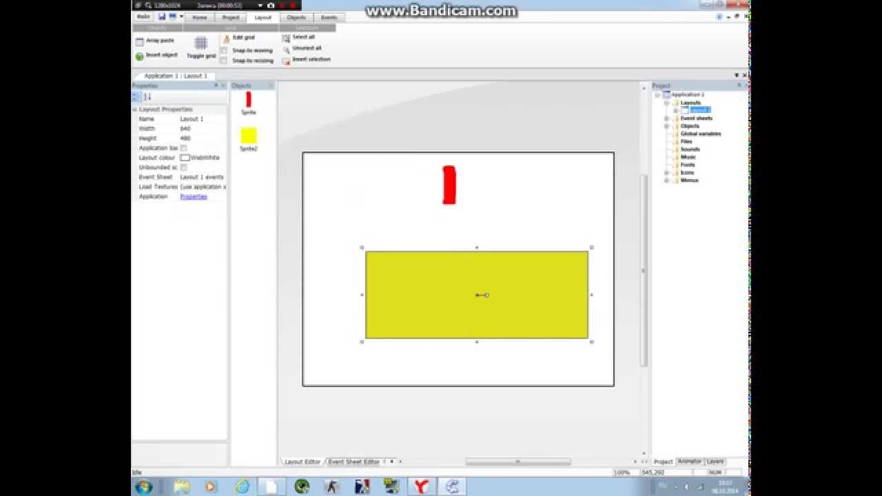 Как сделать платформер. Урок 1 - Construct Classic - YouTube
