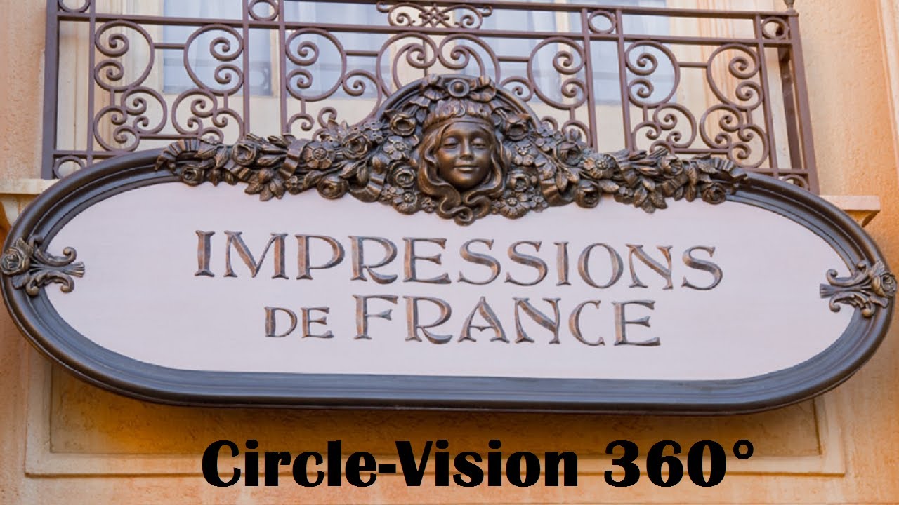 🔃 🎥🗼 French Circle-Vision 360 degrees Impressions de France EPCOT Film ...