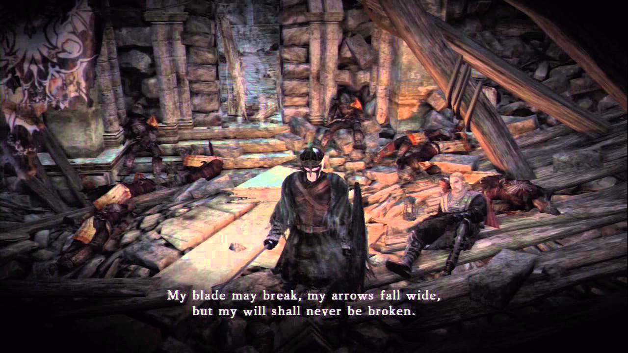 Dark Soul II - How to get Drangleic Helm + Drangleic Set Gameplay ...