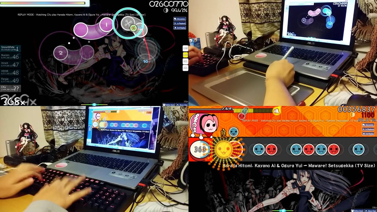 [osu!|taiko] Utagumi Setsugetsuka - Maware! Setsugetsuka (TV Size ...