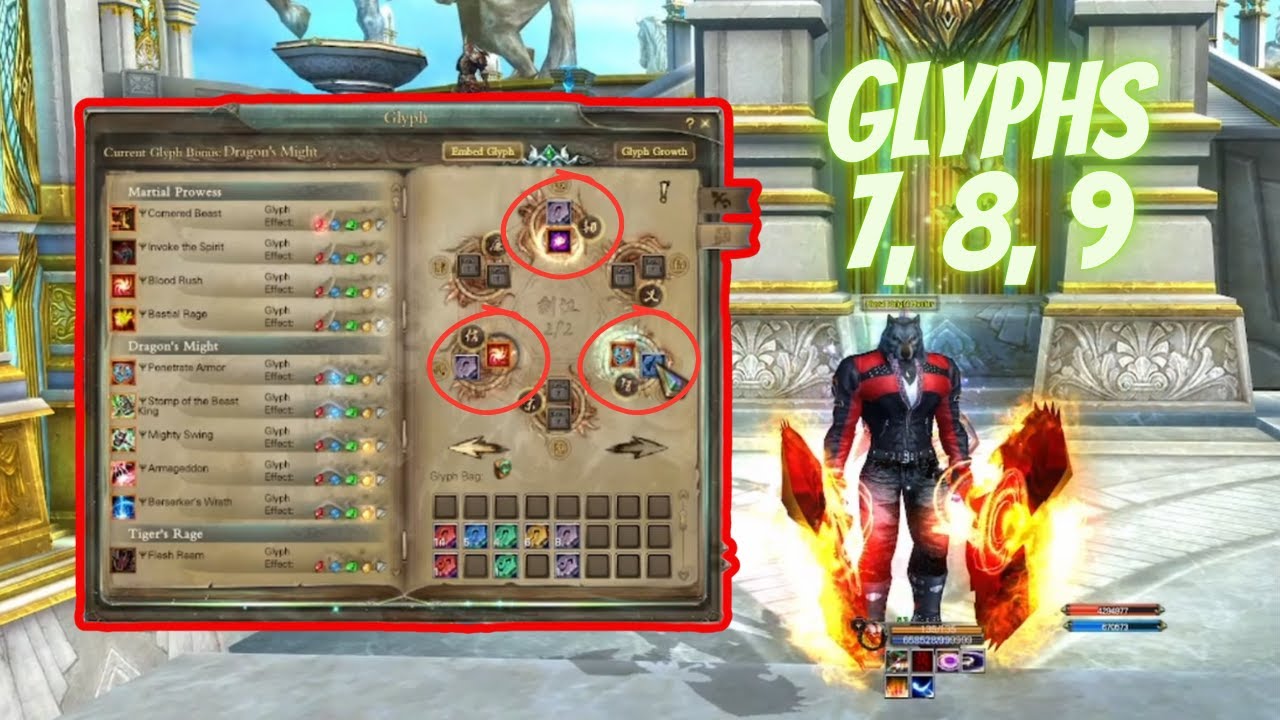 Neverfall Glyph Skills 7, 8, 9 | Evolved Perfect World | PWI - YouTube