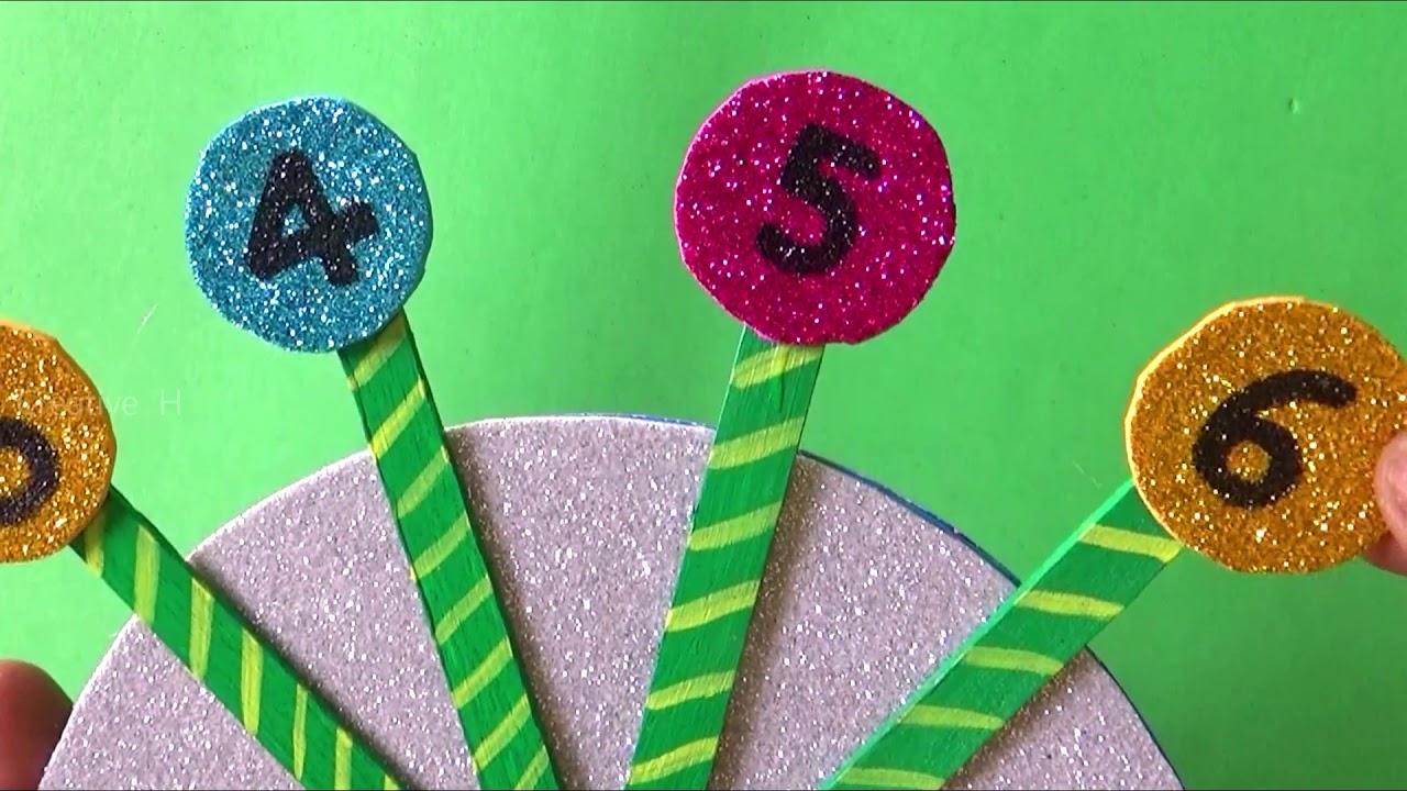 Diy Craft Clock Making Ideas | Popsicle stick crafts | - YouTube