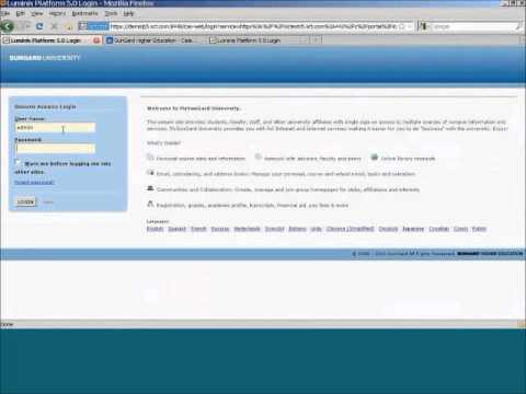 Connecting Google Apps and SunGard Luminis/Banner at Truman State U ...