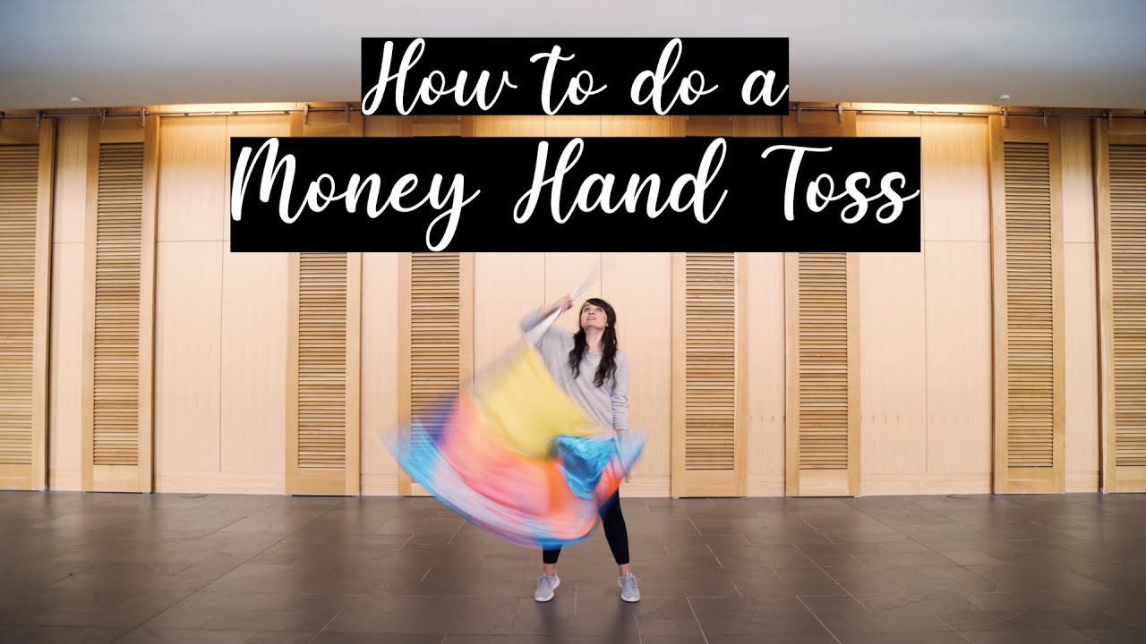 HOW TO DO A MONEY HAND TOSS | Color Guard Academy - YouTube