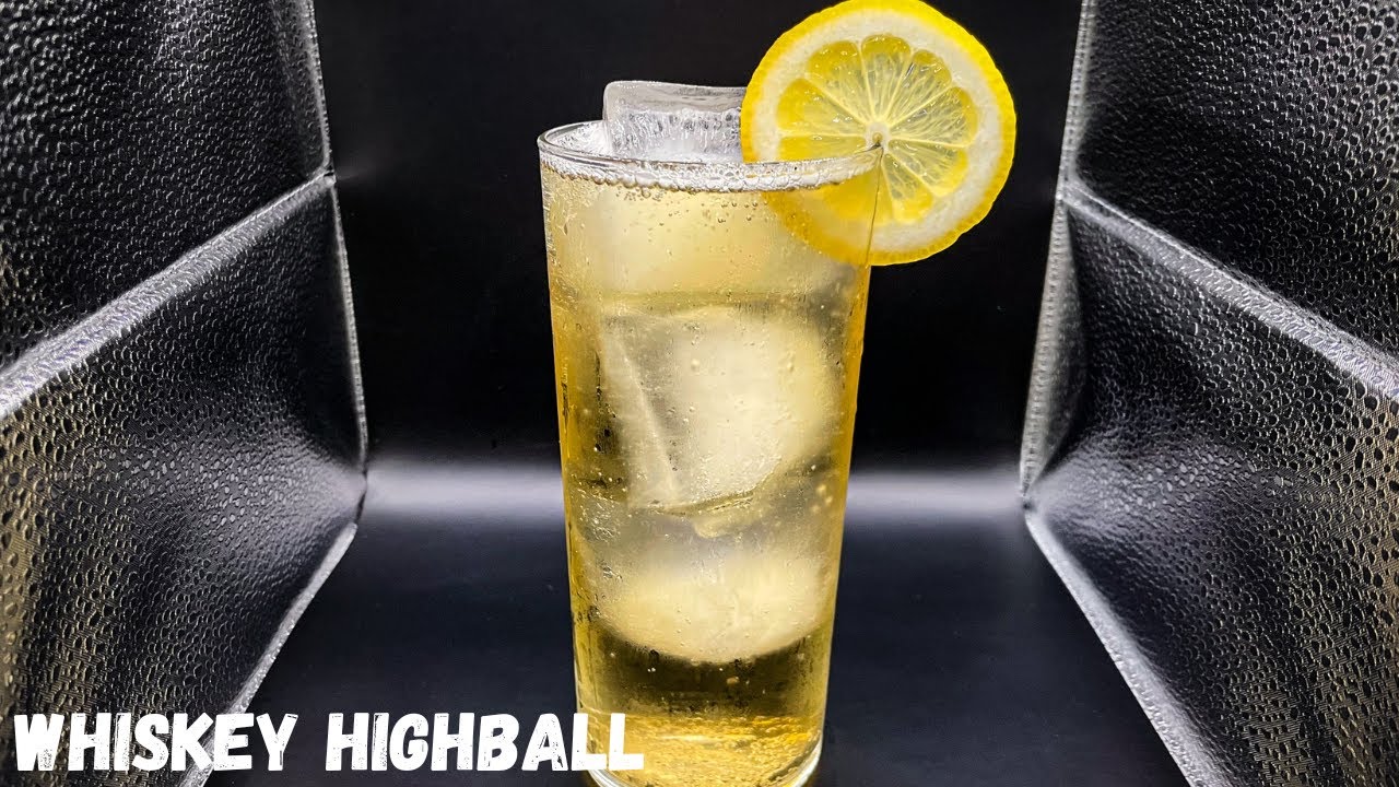How to Make Whiskey Highball - YouTube