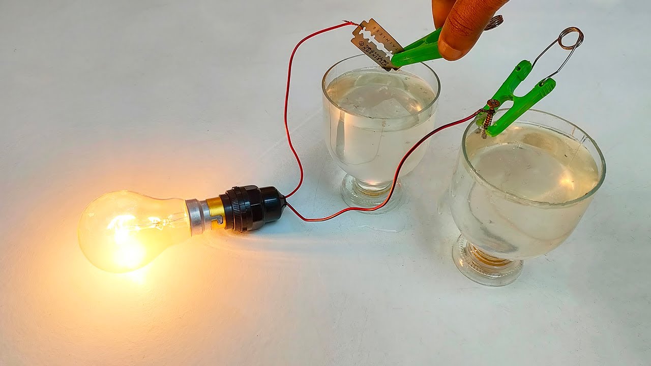 How To Generate Free Electricity 100% Real At Home With Water | Easy ...