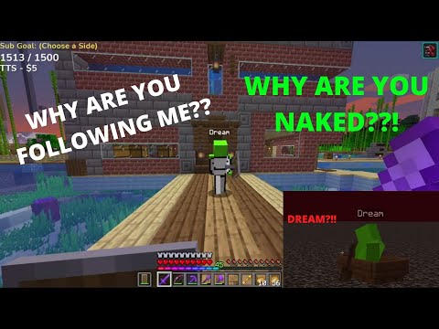 Dream follows captain puffy for 30 minutes straight!!