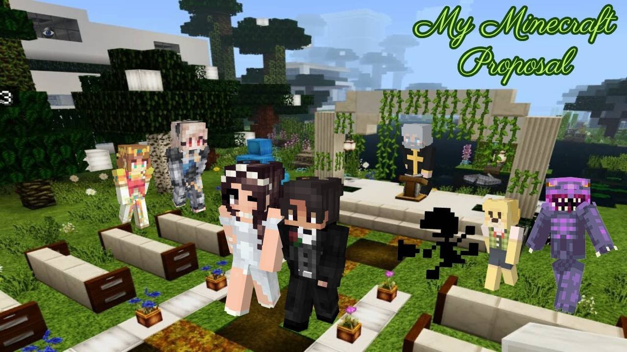 My Minecraft Proposal🤵👰 | Miscellaneous Videos #1 | Minecraft | By ...