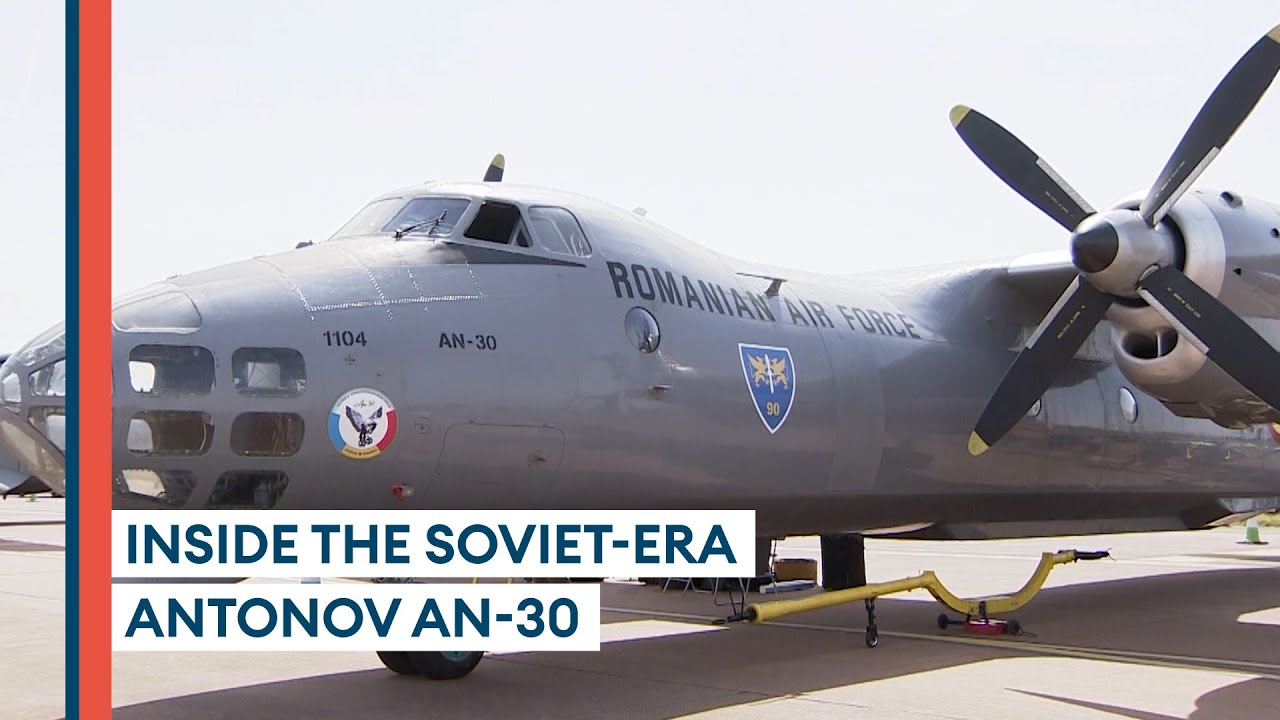 Antonov AN-30: The Soviet-era aircraft still proving its worth - YouTube
