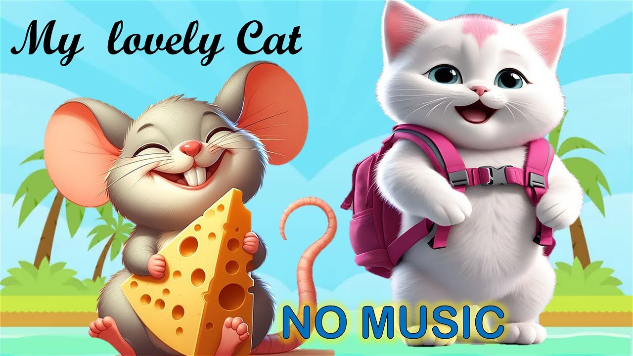 Kitty Catty Cat Song without Music | Cat Song Goes Viral! Singing Kitty | A cappella poem for ...
