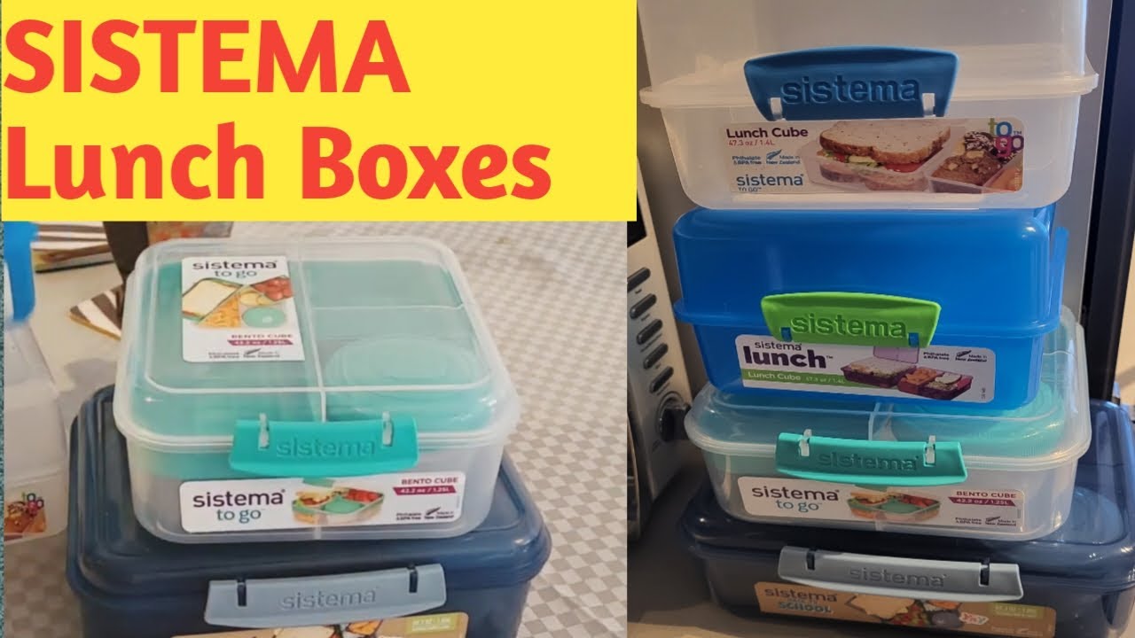 Sistema Lunch Boxes perfect for families lunch/ #sistema #lunchboxes ...