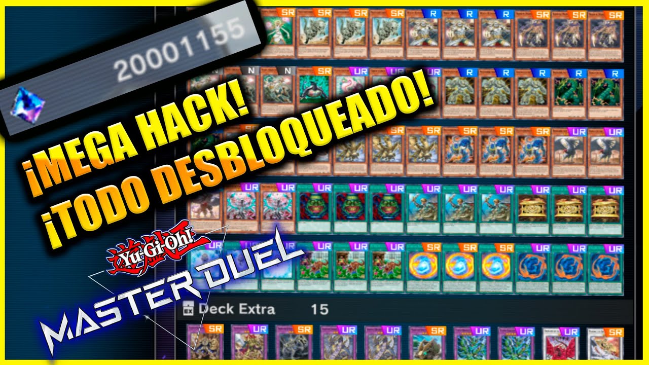 COMO "HACKEAR" YU-GI-OH! MASTER DUEL (+9999999 GEMAS) UNLOCK ALL THE CARDS - NO BANLIST - YouTube