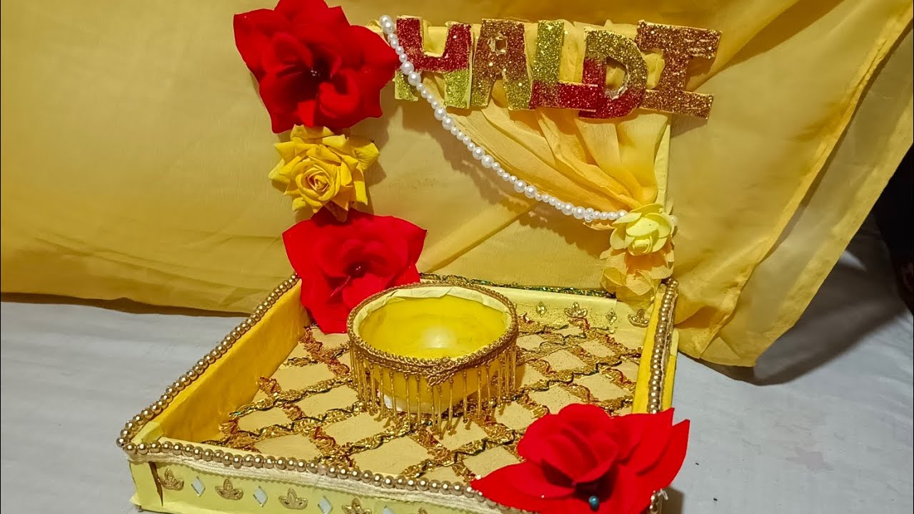 Making HALDI Tray At Home Easily 🙂😊 - YouTube