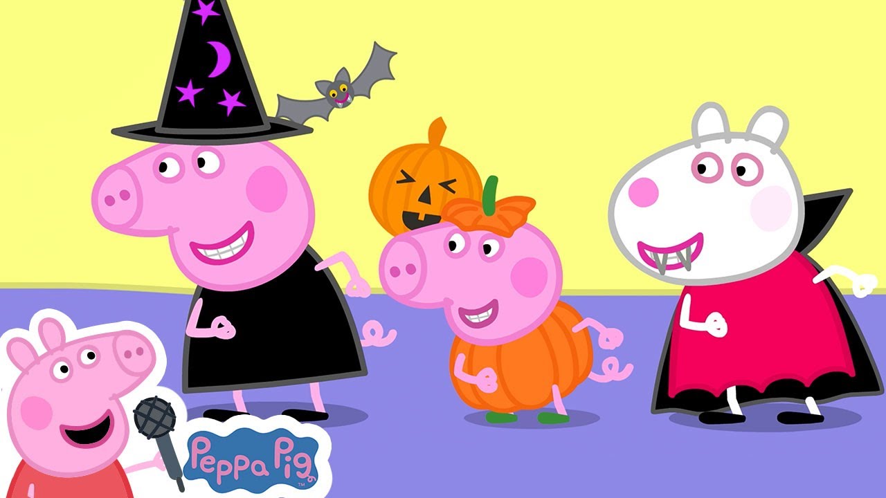 Peppa Pig Halloween Songs | Peppa Pig Songs | Nursery Rhymes + Kids ...