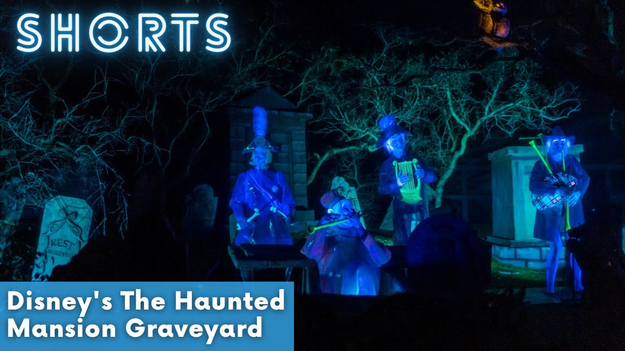 Disney's The Haunted Mansion Graveyard #shorts - YouTube