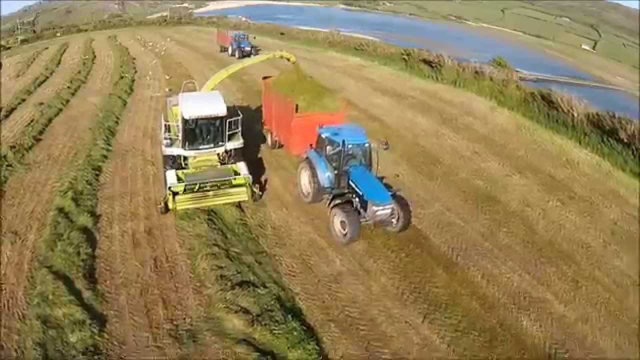 Silage Season On Irish Farms by Robbie Ingram - YouTube