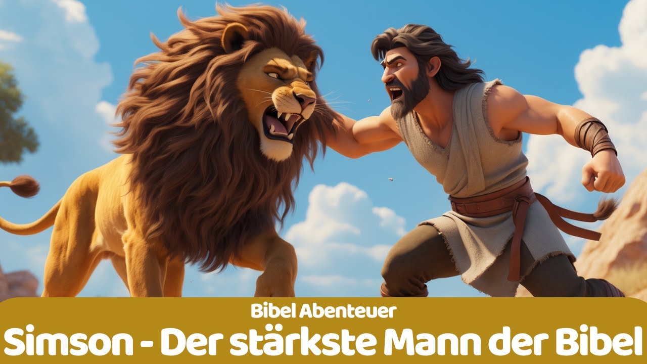 Simson - Der stärkste Mann der Bibel | Bibel Abenteuer - YouTube