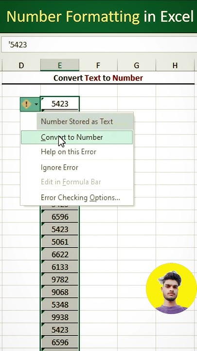 How to use Number Formatting In excel #new #excel #exceltips #vlookup #exceltricks #shorts #tips ...