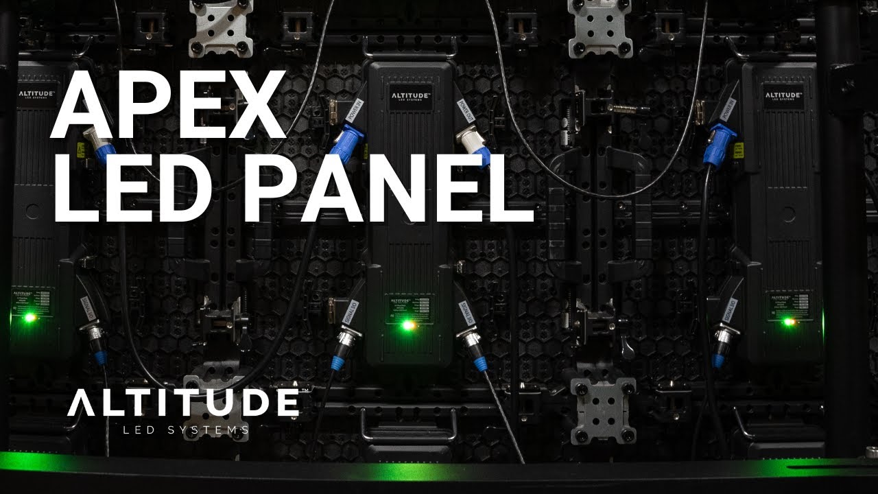 APEX LED Panel by Altitude LED - YouTube