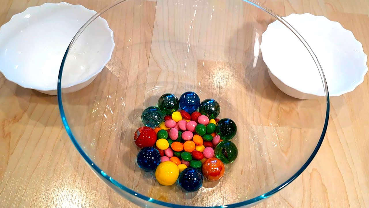 Marble Run ASMR | Sorting Marbles & Candies - YouTube