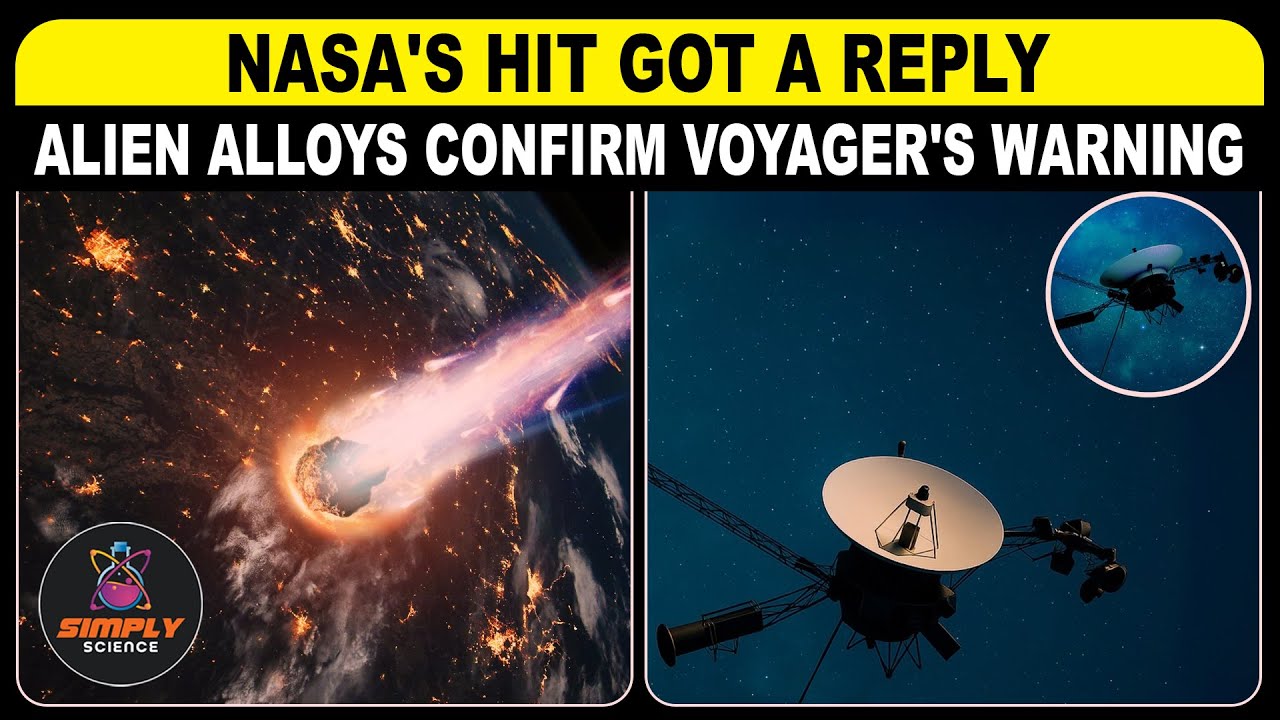 🔴NASA’s Hit Got a Reply: Alien Alloys Confirm Voyager’s Warning - YouTube