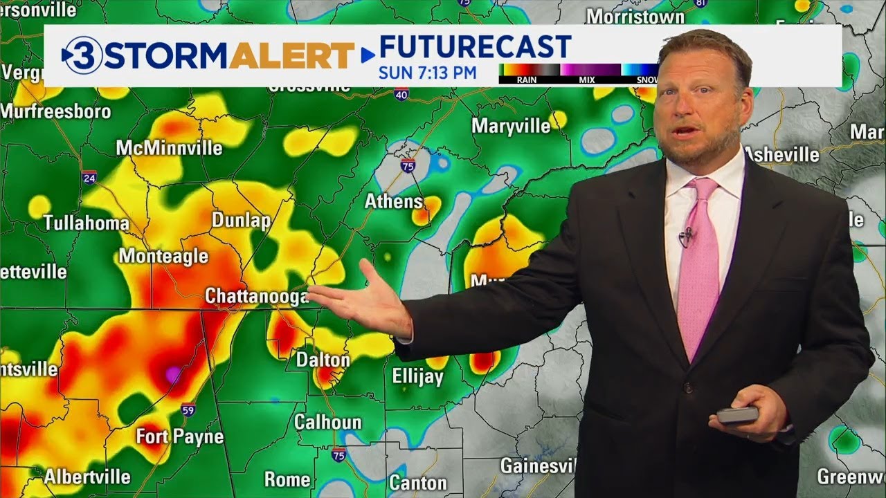 Brian Smith's Sunday weather - YouTube