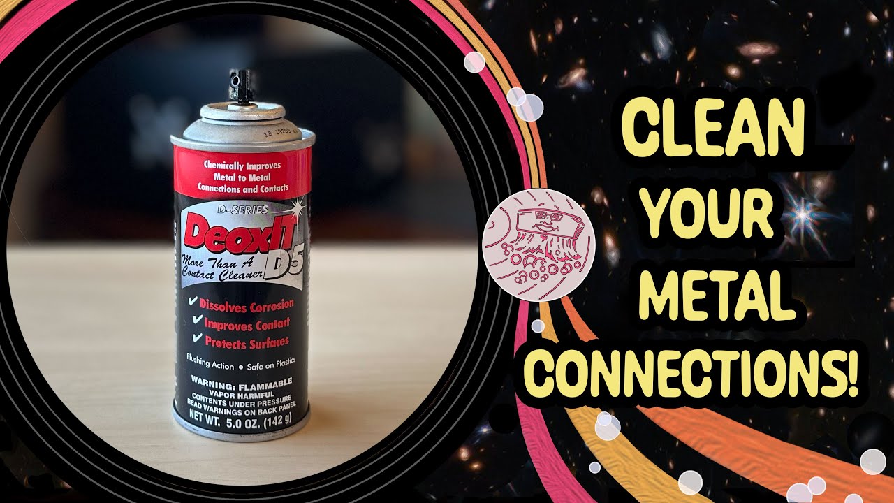 How to Properly Clean All Stereo Connections #audio #vinyl - YouTube